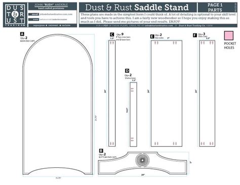 Saddle Stand Plans Original Parts Materials Diy Saddle Stand How To