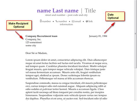 Templates Make Recipient And Date Optional In Moderncv Cover Letter