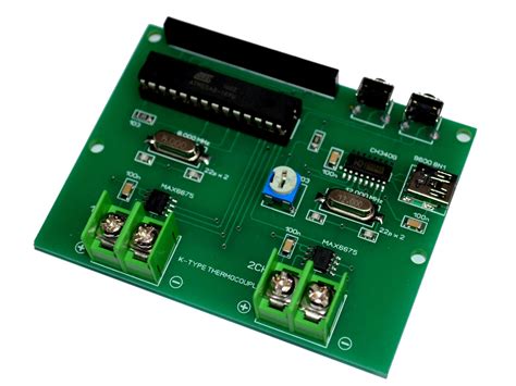 2ch K Type Thermometer Logger Thermocouple From Bugrovs2012 On Tindie