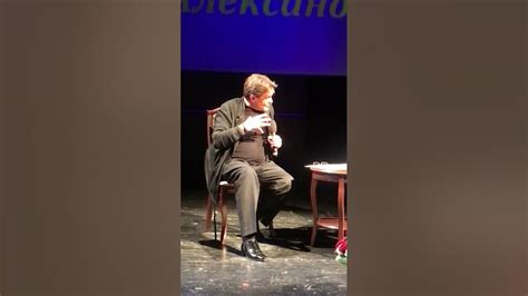 Александр Домогаров Диалог со зрителем Фрагмент вечера Немного о Ричарде Арбенине 1 05 2023