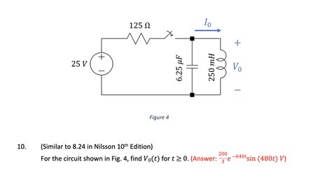 Solved Figure 4 10 Similar To 8 24 In Nilsson 10th