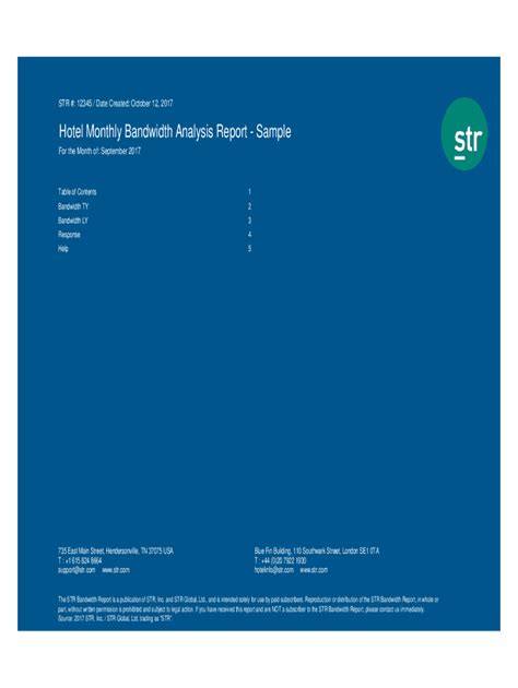 Fillable Online 2019 06bandwidth Report Samplehotel Monthly Fillable Online 2019 06bandwidth Report Samplehotel Monthly