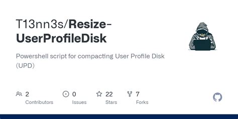 GitHub T Nn S Resize UserProfileDisk Powershell Script For Compacting User Profile Disk UPD