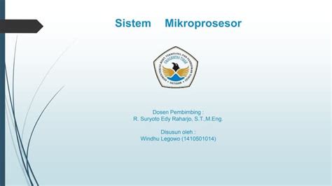 Tugas Mandiri Sistem Mikroprosesor Pptx