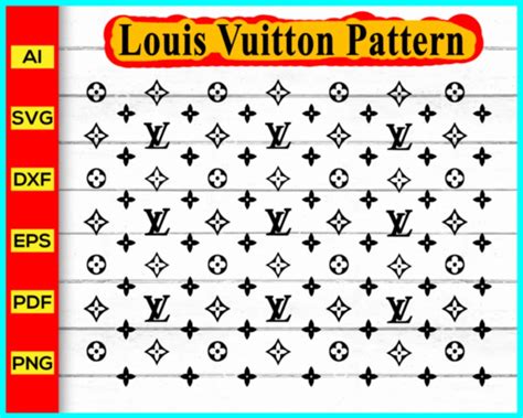 Louis Vuitton Pattern Svg Louis Vuitton Logo Svg Lv Brand Logo Svg