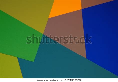 Color Blocking Background Abstract Geometric Backgroundgeometric Stock