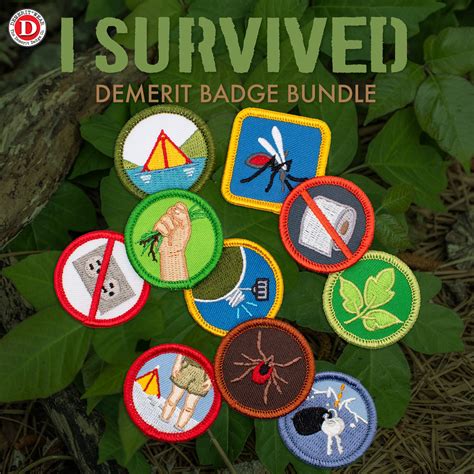 I Survived Outdoor Bundle Demerit Wear The Demerit Badge Co