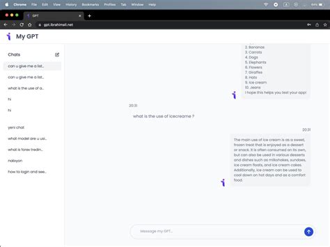 chatgpt clone made with react redux tailwind node js and aws databse