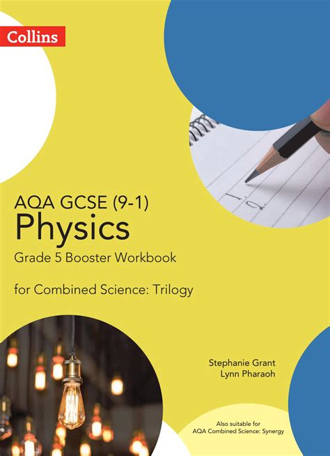 GCSE Science 9 1 AQA GCSE Physics 9 1 For Combined Science Grade 5 Booster Workbook By Collins