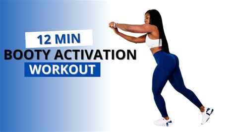 12 Min Booty Activation Workout To Grow Your Glutes Fit Bymary Youtube