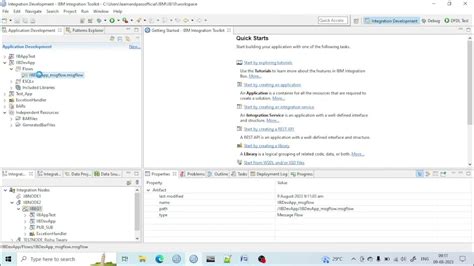 Promoting A Node Property Promoted To Flow Ibm Integration Busiib