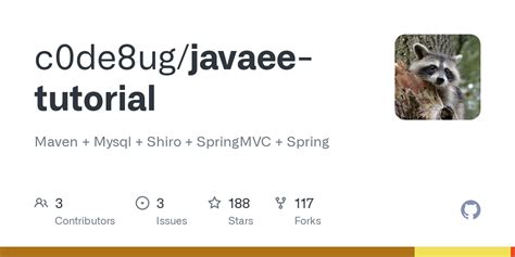 Github C De Ug Javaee Tutorial Maven Mysql Shiro Springmvc