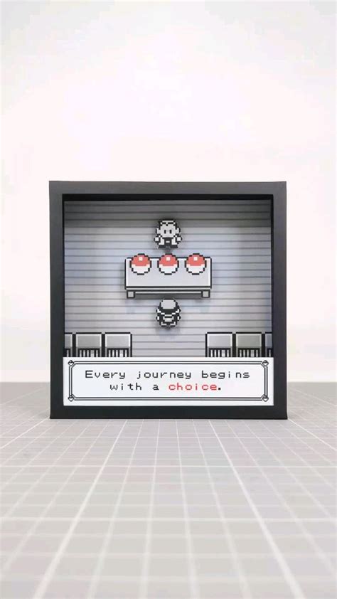 Pokemon Diorama Assembling Kit Diy Pokemon Yellow Poster Artwork