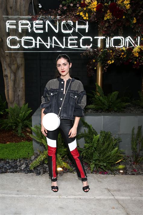 Isabelle Fuhrman French Connection Fa18 Collection Preview In La