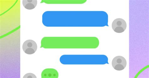 Bring Back The Green Text Message Bubble