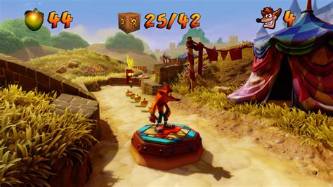Level Stats Crash Bandicoot N Sane Trilogy Interface In Game