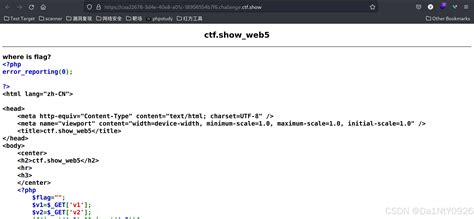 Ctf夺旗赛 Ctfshow Web1 14 详细过程保姆级教程~ctfshow Web14 Csdn博客