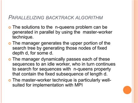 Backtrack Search Algorithm Ppt Free Download