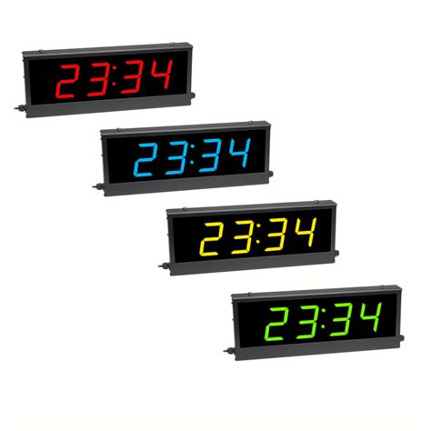 LED Timer Clock Counts Hours Or Minutes Industrial Digital Displays