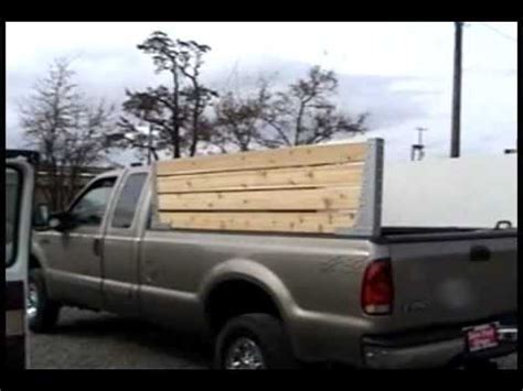 Wood Truck Bed Side Rails Woodworking Plans For Table Lamps
