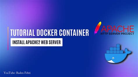 Install Web Server Apache D Menggunakan Docker Container Youtube