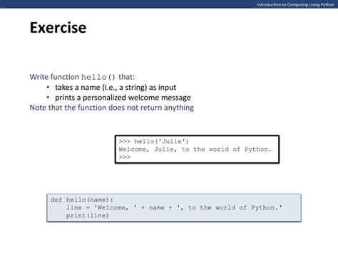 Ppt Introduction To Computing Using Python Powerpoint Presentation Free Download Id 6082366