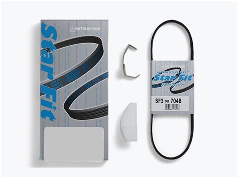 Star Fit™ 저신축성 벨트 자동차･오토바이･건설 기계용 전동 벨트 Mitsuboshi Belting Korea