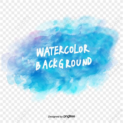 벡터 파란색 수채화 배경 일러스트 패턴디자인그런지 Png 일러스트 무료 다운로드 Lovepik