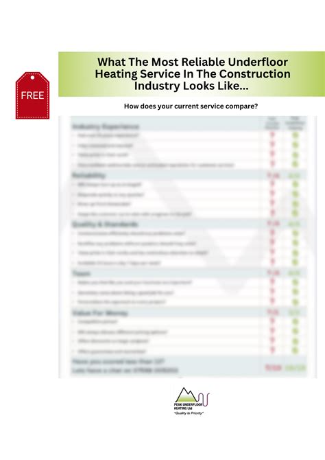 Domestic Underfloor Heating Peak Underfloor Heating