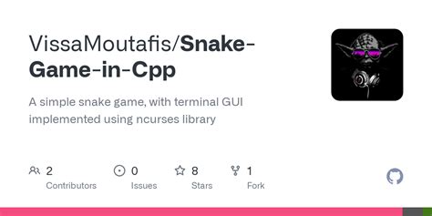 Github Vissamoutafis Snake Game In Cpp A Simple Snake Game With Terminal Gui Implemented