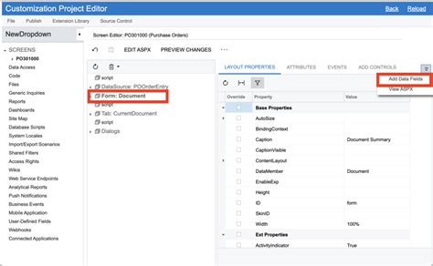Tips How To Add New Dropdown Field In Acumatica Germinit Innovation