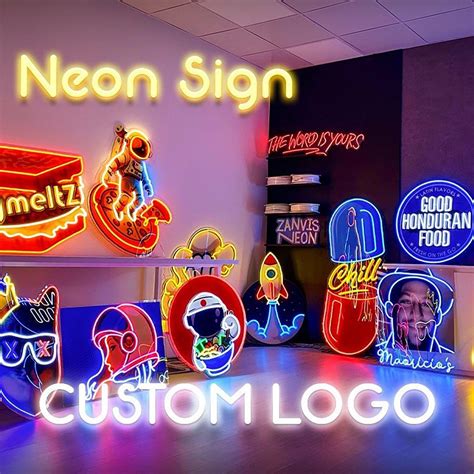 Neon Sign Custom Business Sign Logo Neon Logo Sign Custom Logo Sign