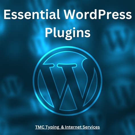 Essential Wordpress Plugins Tmc Typing And Internet Services