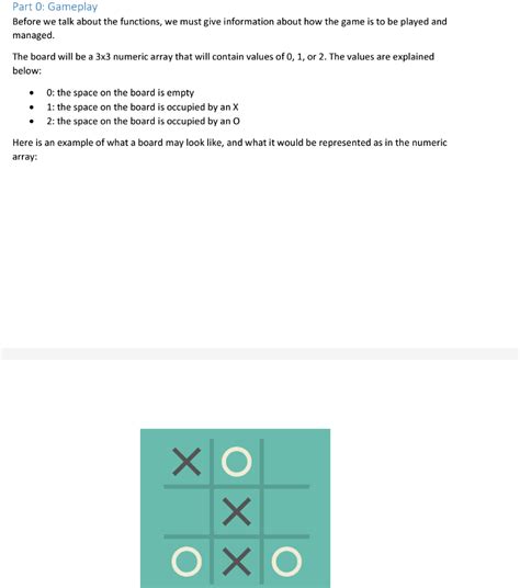 Solved Tic Tac Toe Is A Two Player Game Where Each Player Is