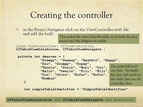 Table Views Uitableview Ppt Download