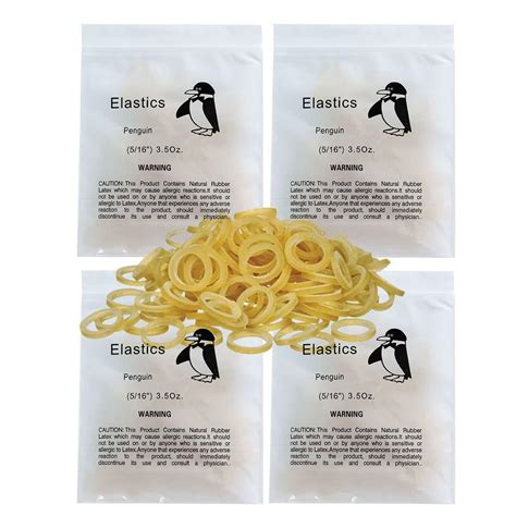Pack Orthodontic Elastics Dental Rubber Bands Intraoral Elastic Bands Light 3 5 Oz 5 16”” 8mm）