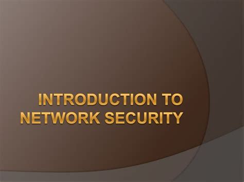 Introduction To Cybersecurity Fundamentals Pptx