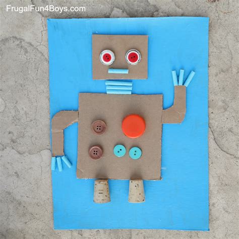 How To Make A Robot Out Of Cardboard Very Simple At Archie Franklyn Blog