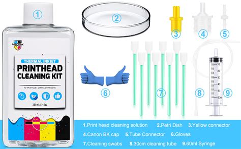 Poschink 250ml Printhead Cleaning Kit For Hp Officejet Pro