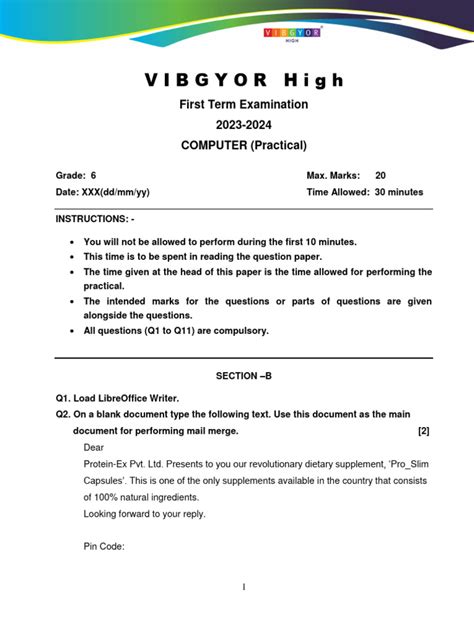 Vh Gr 6 Computer T1 Practical Sample Qp Pdf