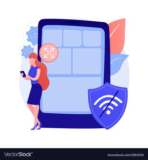 Progressive Web App Abstract Concept Royalty Free Vector