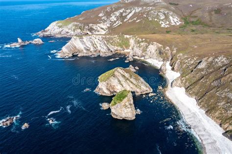 Glenlough Bay Between Port And Ardara In County Donegal Is Irelands