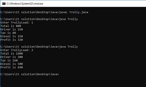 Create Trollyload Task In Java Import Javautil Class Trolly Public Static Void Main