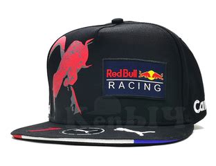 Кепка Red Bull Racing Max Verstappen PUMA с прямым козырьком