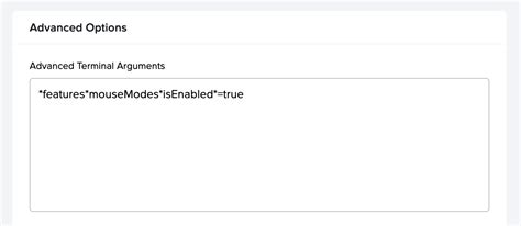 Mouse Modes Dizzion Documentation