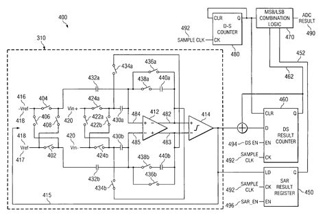 Integratingsar Adc And Method With Low Integrator Swing And Low