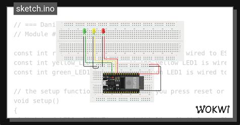 Daniel Kolar Module 4 Wokwi Esp32 Stm32 Arduino Simulator