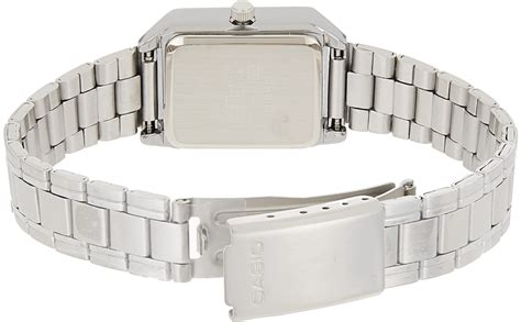 Casio Womens Watch Ltp V007d 4eudf Pink Dial Silver Band Amazon Ae Fashion