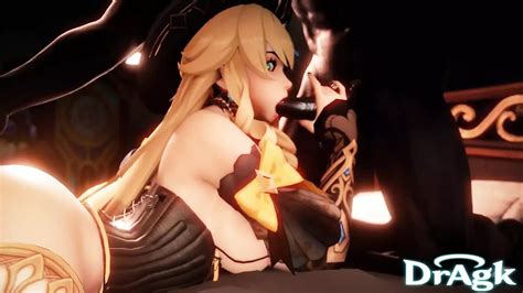 Fontaine Girls Set Compilation D Animated Genshin Impact Furina Clorinde Arlecchino Lyney