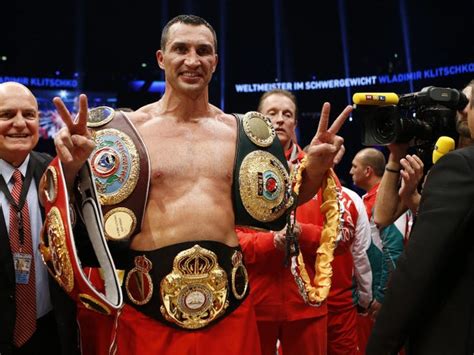 Boxing Wladimir Klitschko Retains Four Titles With Fifth Round Knockout